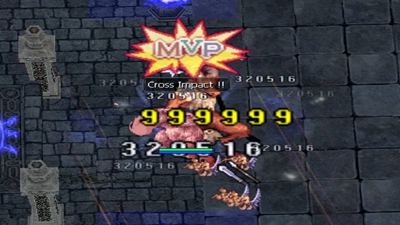 #RagnarokOnline Guillotine Cross MVP Boss Hunt Cross Impact Skill Vol.3 ...