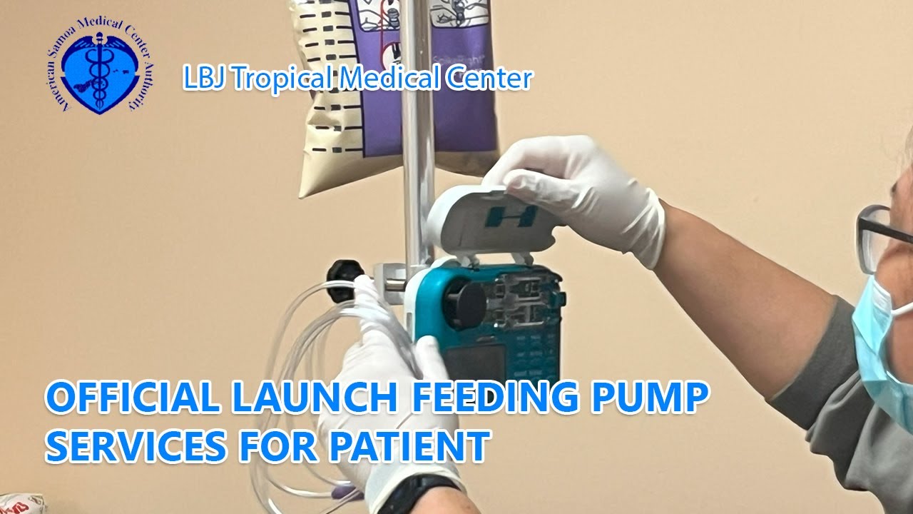 OFFICIAL LAUNCH FEEDING PUMP SERVICES FOR PATIENT - YouTube