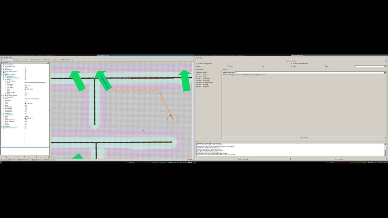 SBPL MHA* Ros Planner - YouTube