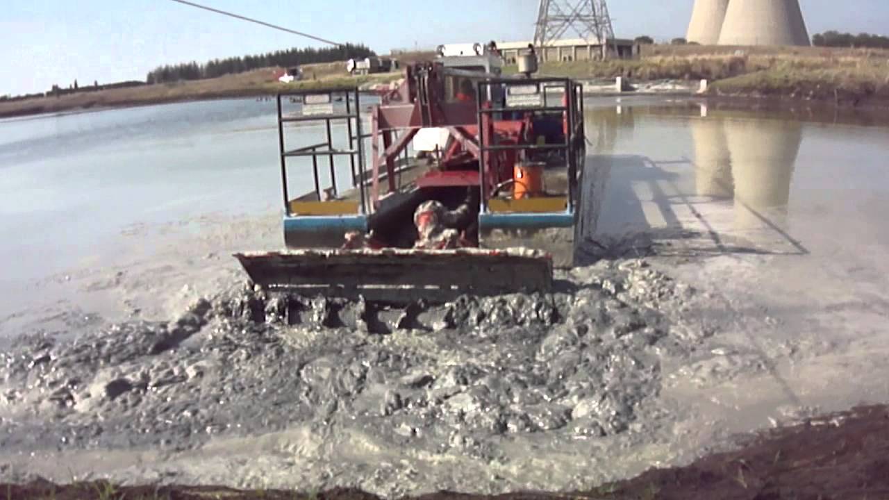 SGB Mudcat Auger Dredger - YouTube