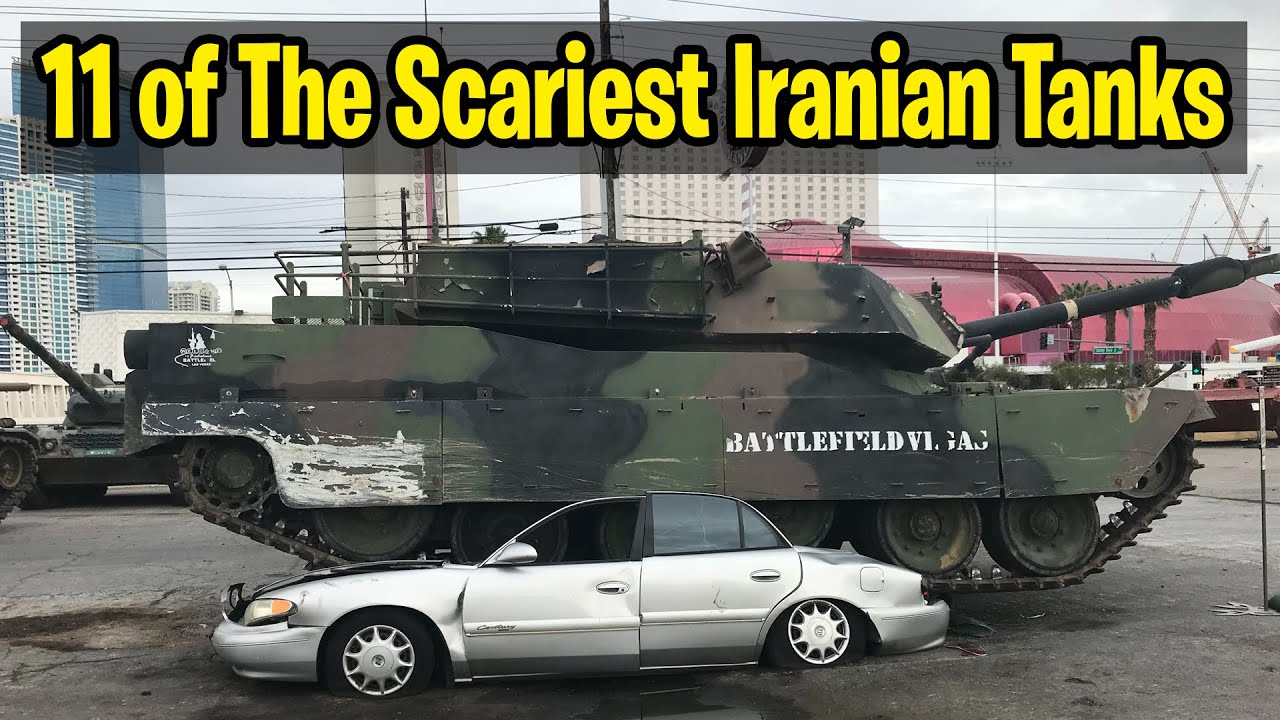 11 Most Powerful Tanks Of The Iranian Army! - YouTube