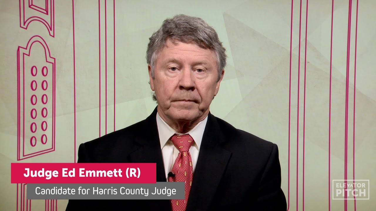 Who Is Ed Emmett? Republican Gives Two-Minute 'Elevator Pitch' For ...