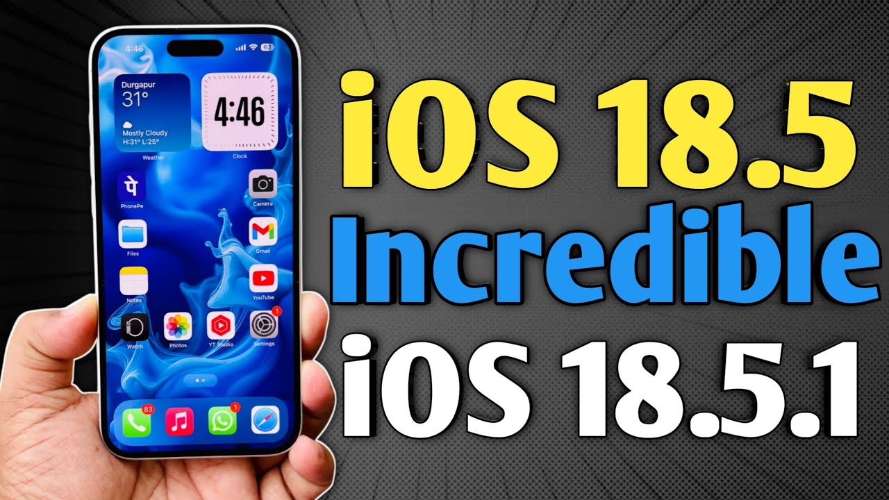 iOS 18.5 - This is Incredible | iOS 19 & iOS 18.5.1 - YouTube