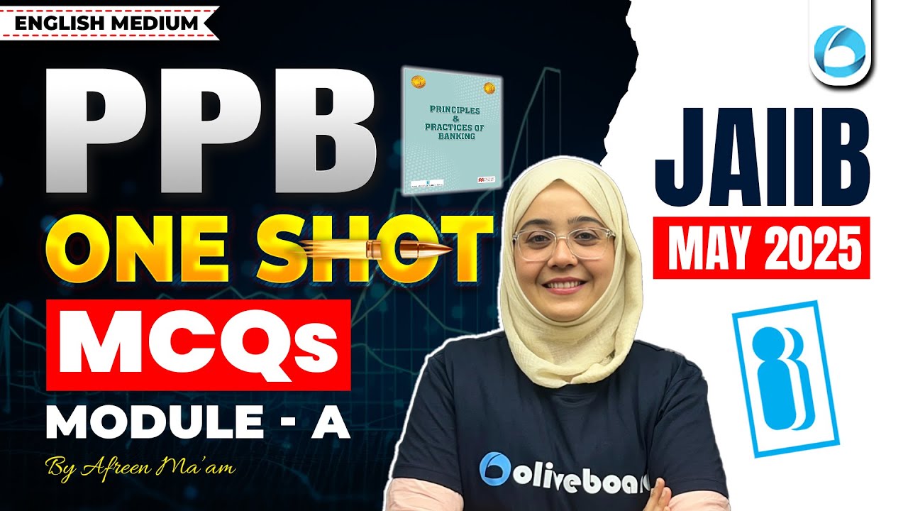 JAIIB May PPB 2025 | Module A (PPB) - Full Syllabus One Shot with MCQs | English Medium - YouTube