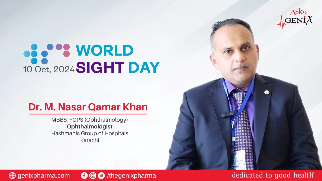 Dr. M. Nasar Qamar Khan | World Sight Day 2024! - YouTube