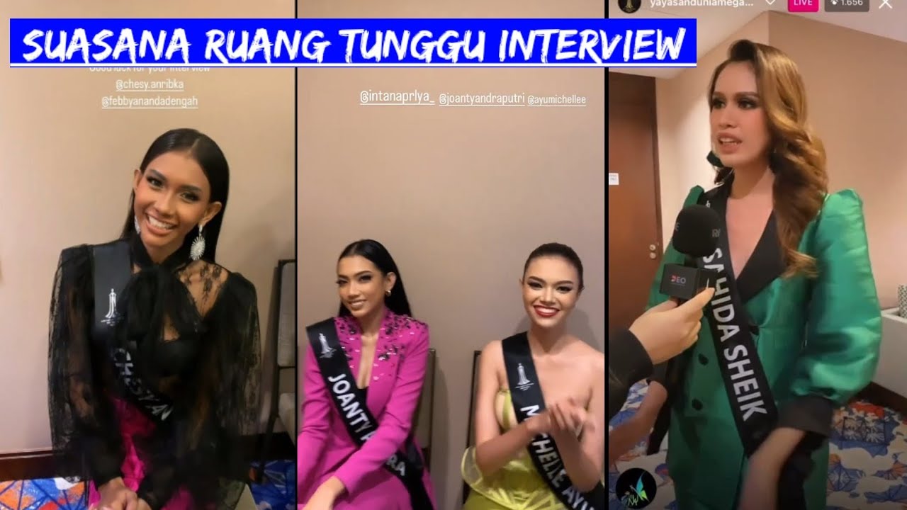 ADA YANG KENAKAN JAS..Berikut Sederet Outfit DEEP INTERVIEW Finalis ...