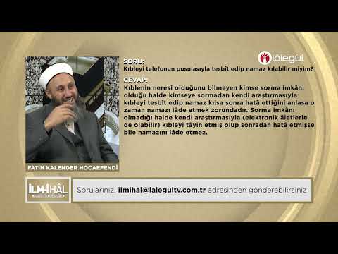 Kıbleyi telefonun pusulasıyla tesbît edip namaz kılabilir miyim?