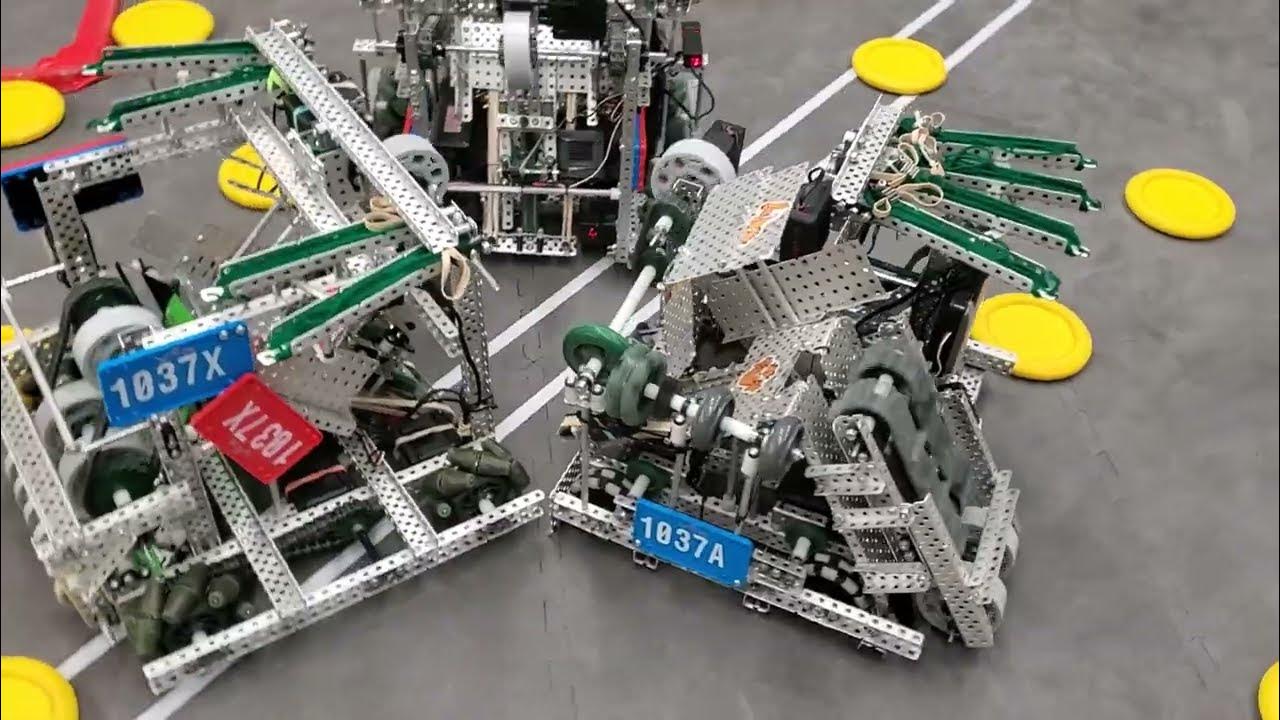 1037 VEX Spin Up Robot Reveal - YouTube