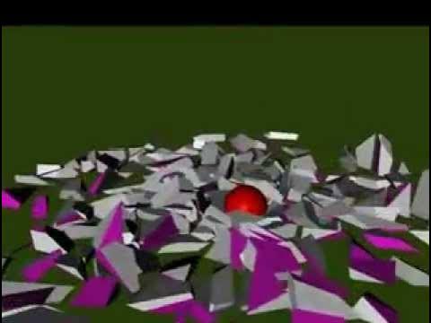 CINEMA 4D : particale explode (PolyFX & Random Effector) - YouTube