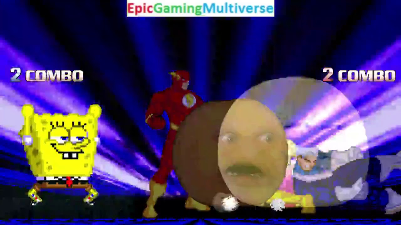 Speedsters And SpongeBob SquarePants VS Random Characters In MUGEN ...
