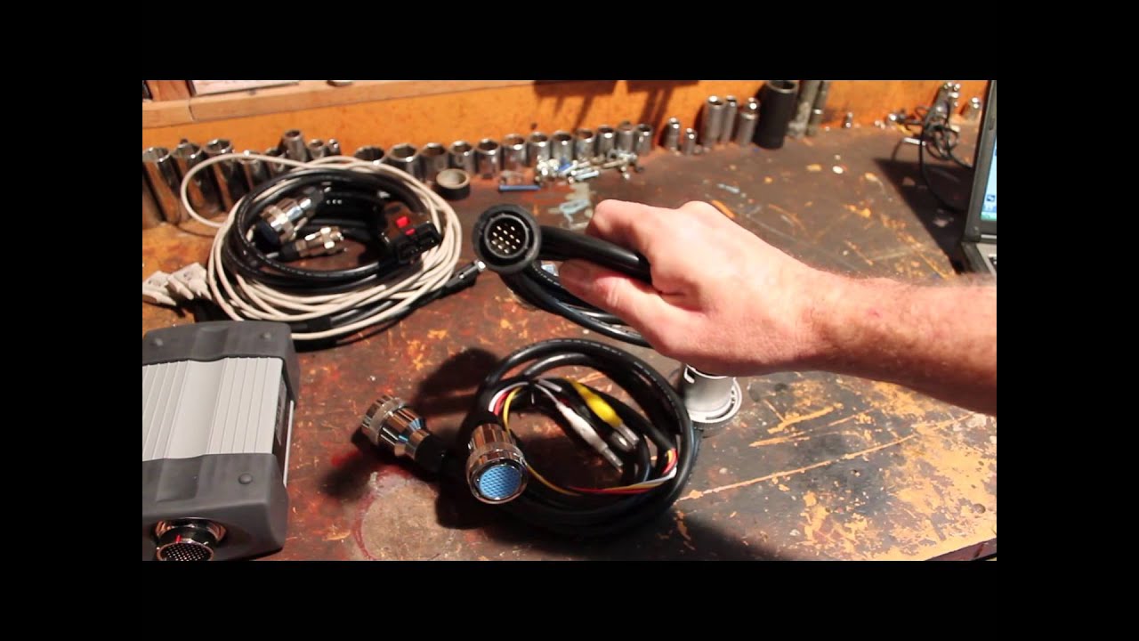 Xentry Part 1 Connect Computer and Multiplexer to Vehicle - YouTube