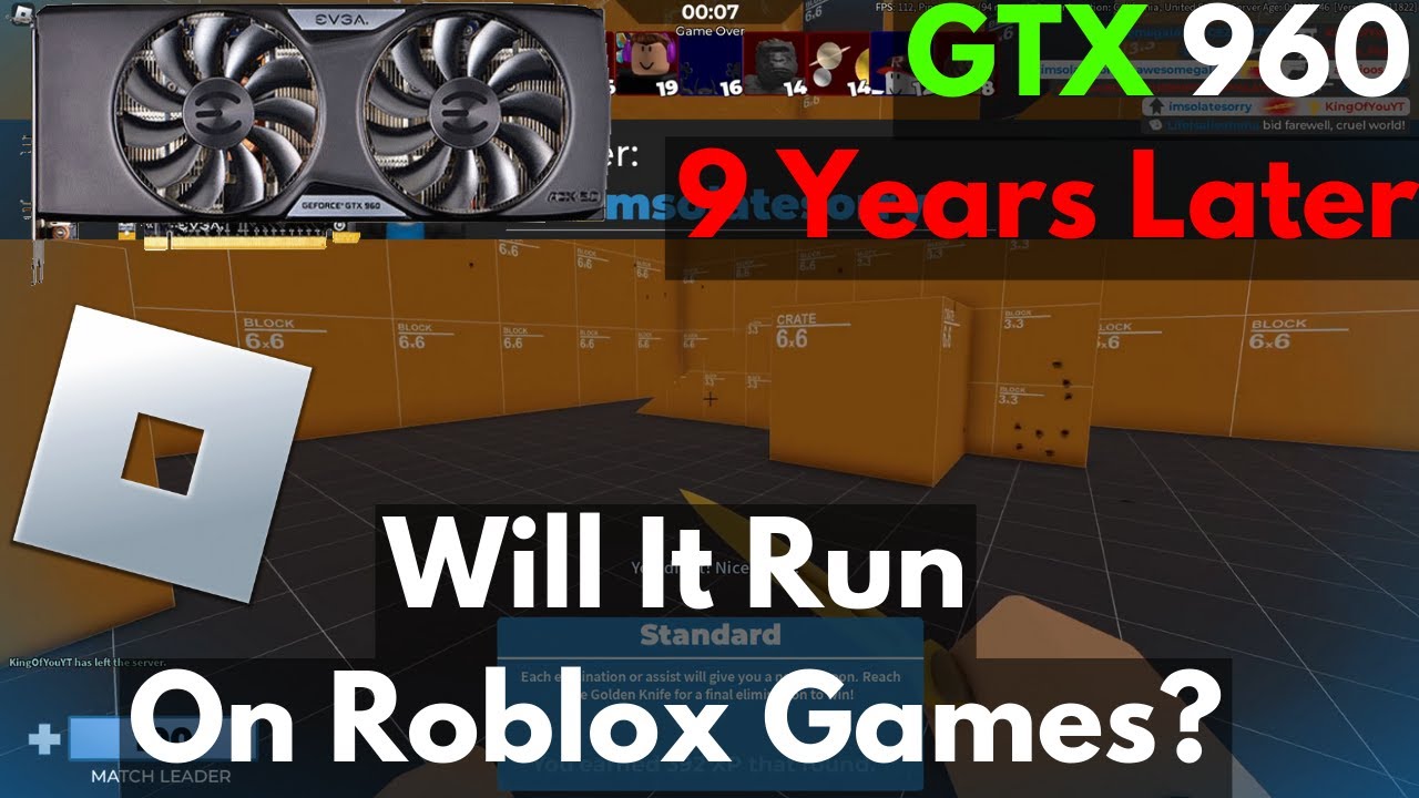 Testing Out The GTX 960 On Roblox (Is It Playable On 1080p?) - YouTube