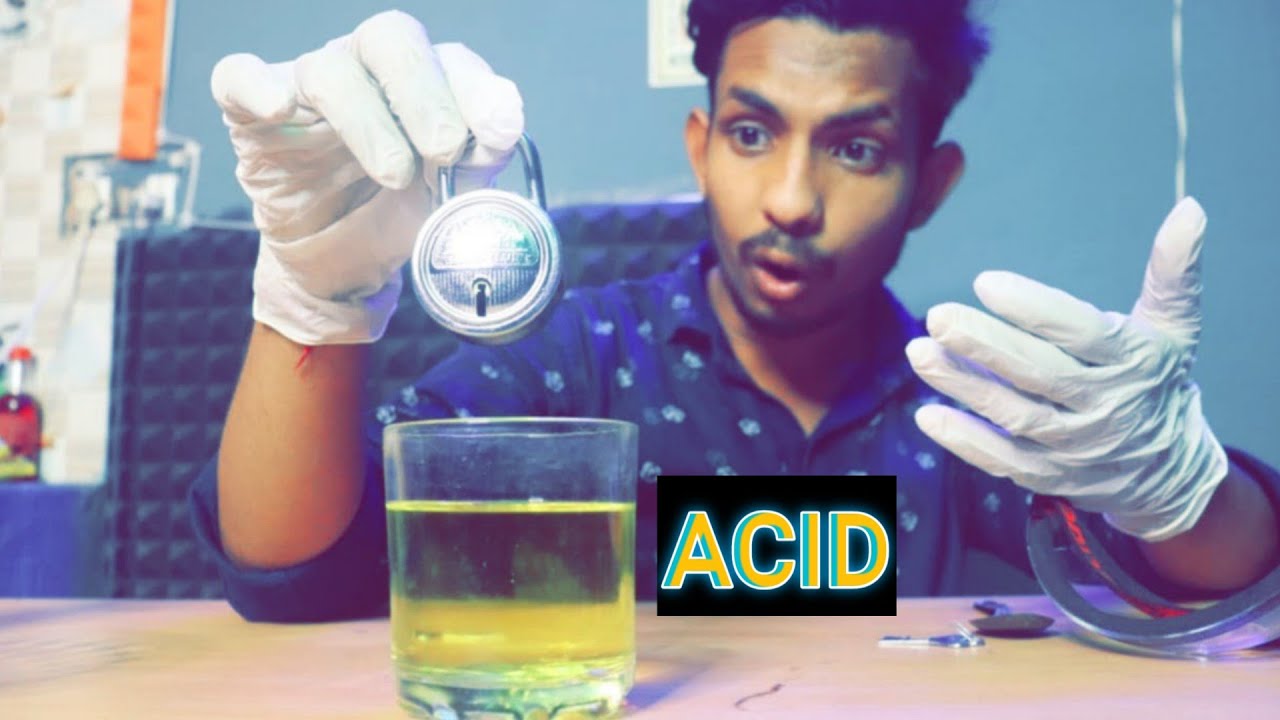 तेजाब VS ताला ll क्या ताला खुलेगा 🤔 ll Don't Put Acid in Lock ll A2Z ...