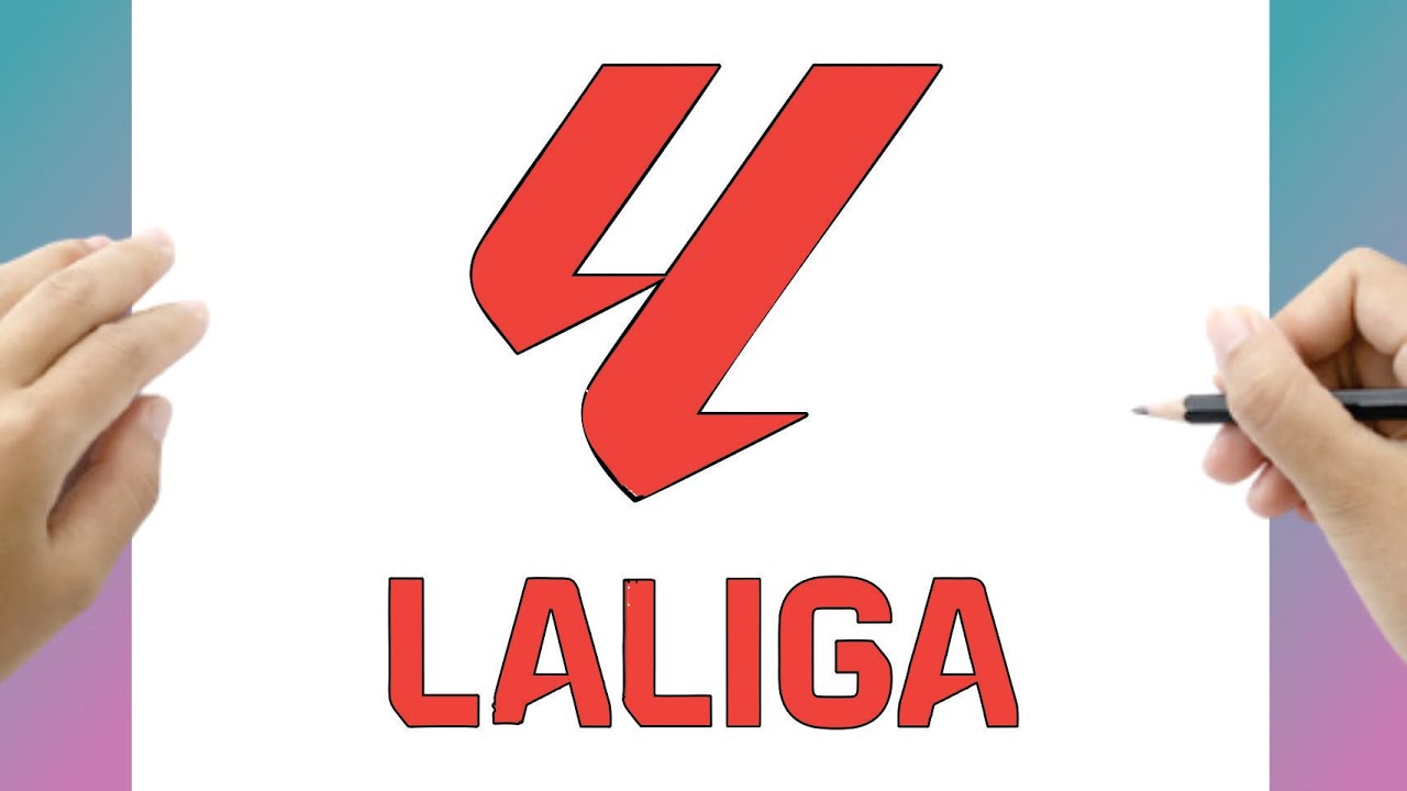 Cómo Dibujar el Logo de La Liga Santander Paso a Paso | Tutorial Fácil ...