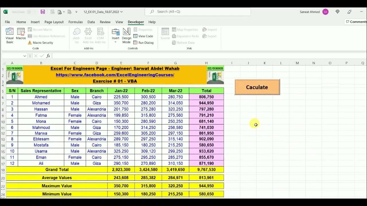Excel VBA - Part # 12 - YouTube