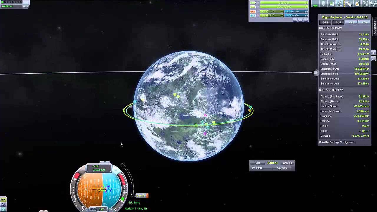 ksp rendezvous and docking series part 1 - rescue rendezvous - YouTube