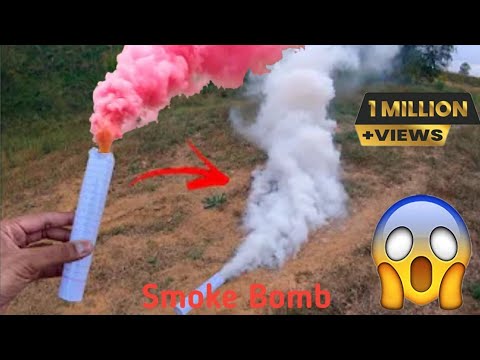 How To Make Smoke Bomb With Matchstick - Easy & Simple - Smoke Bomb ...