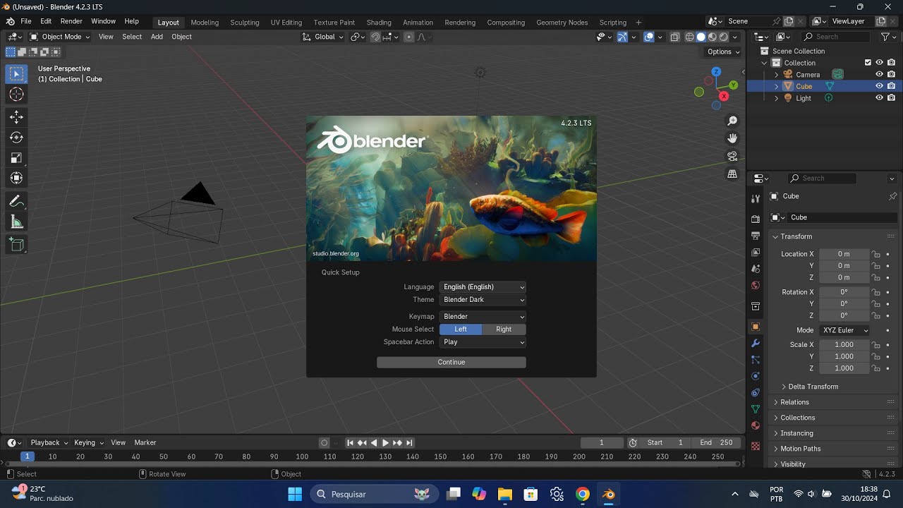 Como baixar e instalar o Blender 2.4 LTS - ATUALIZADO - YouTube