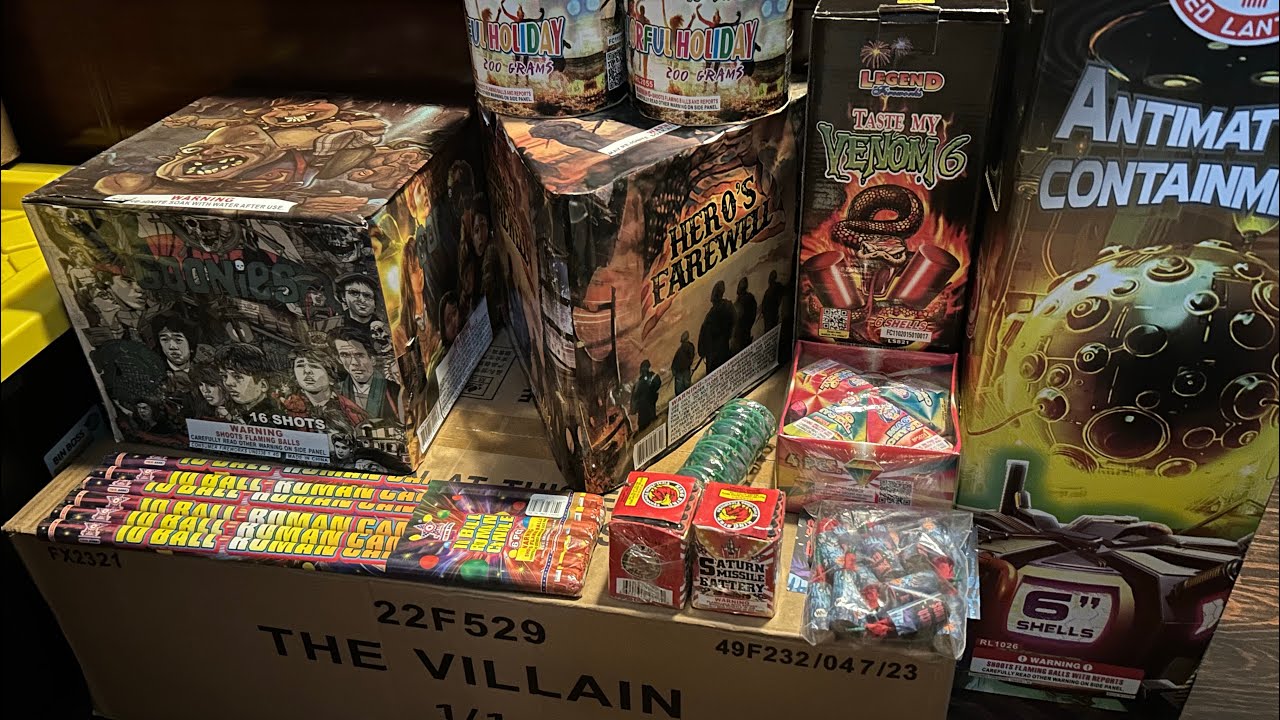 Fireworks pick up #3 - YouTube