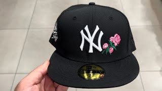 New York Yankees New Era 59FIFTY Fitted Hat 1998 World Series Pink Roses