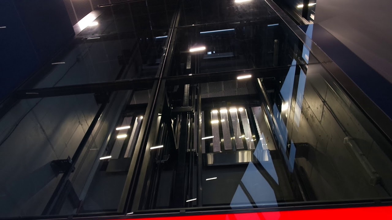 Brand new! Kone traction elevators/lifts in Keilaniemi metro station ...