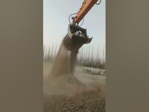 DS30 screening buckets spare parts screening bucket front end loader - YouTube