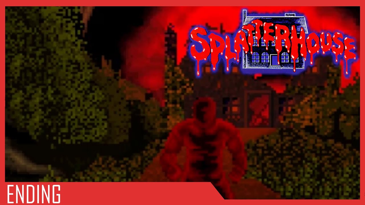 Splatterhouse Ending || Splatterhouse (Arcade/MAME) - YouTube