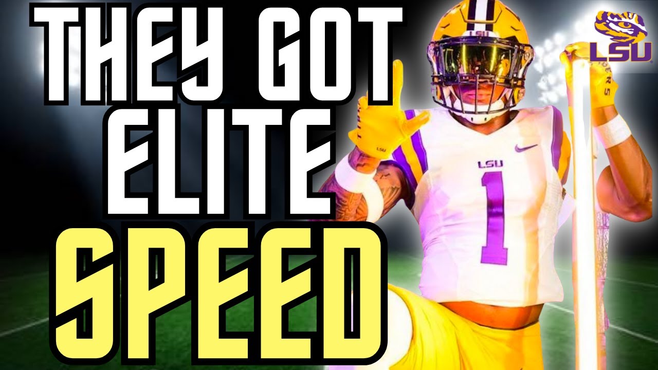Caden Durham So FAST He MELTS Faces | 4⭐️ LSU Tigers Running Back ...