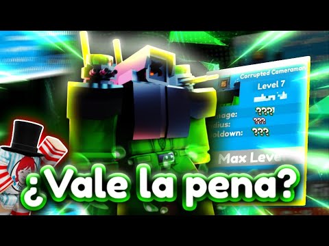Realmente ¿Vale la pena el Corrupted Cameraman? Toilet Tower Defense ...