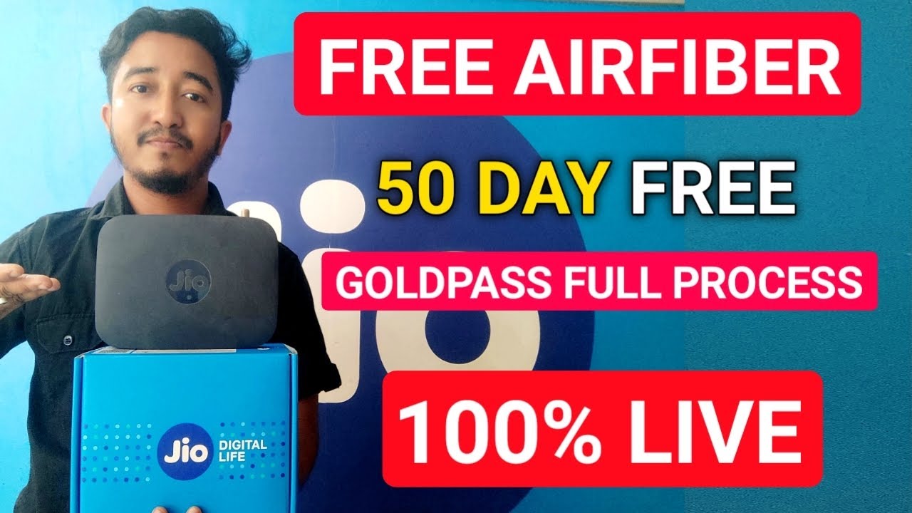Jio AirFiber/Fiber FREE Claim Process 🛜 | 50 DAY FREE Offer | Jio ...