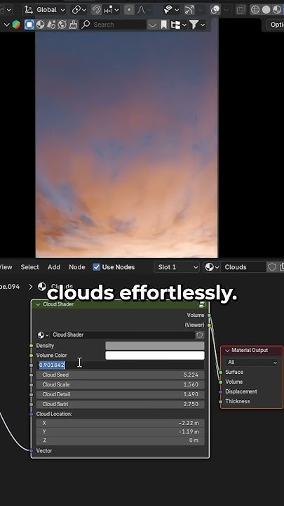 New Blender Cloud Shader - YouTube