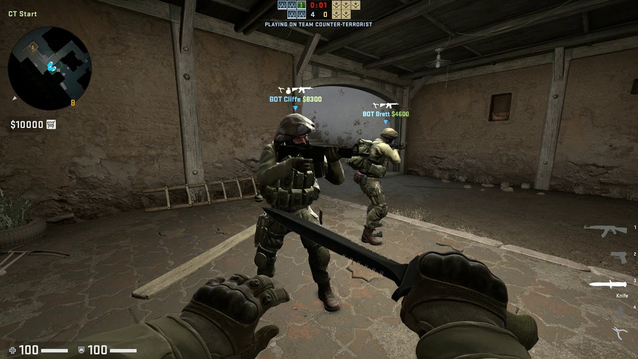 Counter Strike: Global Offensive - Offline (Counter-Terrorist W/ Expert ...