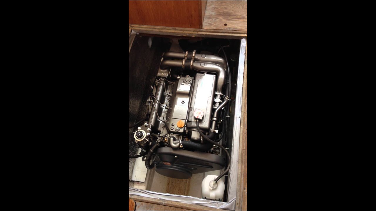 Yanmar 4jh4-hte - YouTube