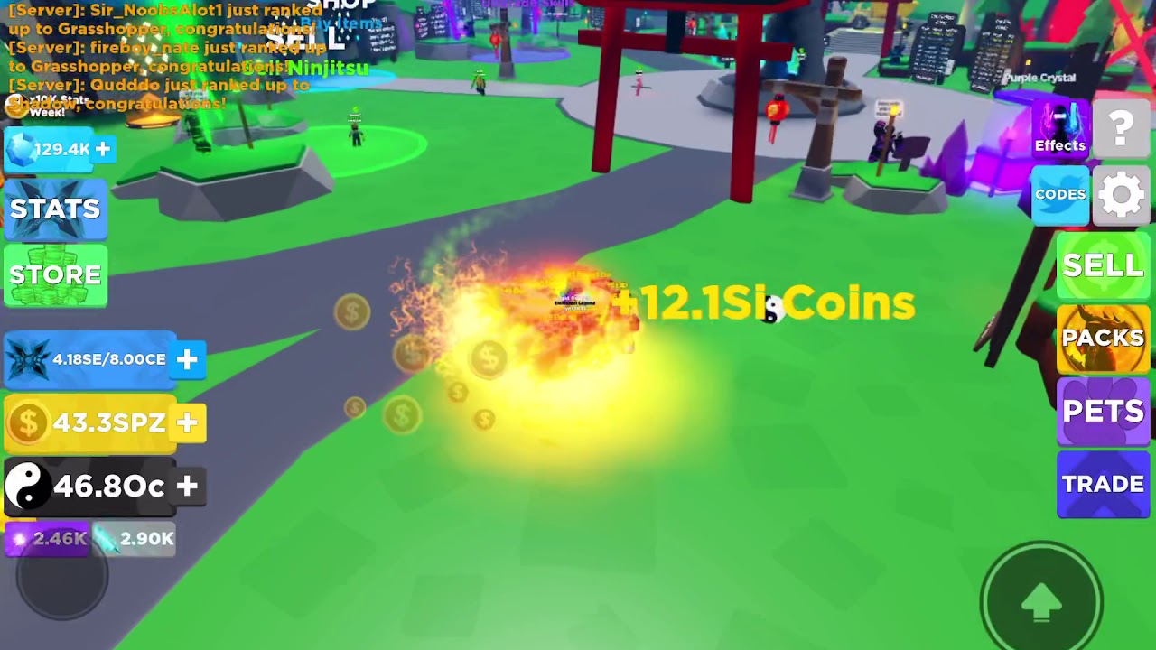 The secret crystal in Ninja Legends! - YouTube