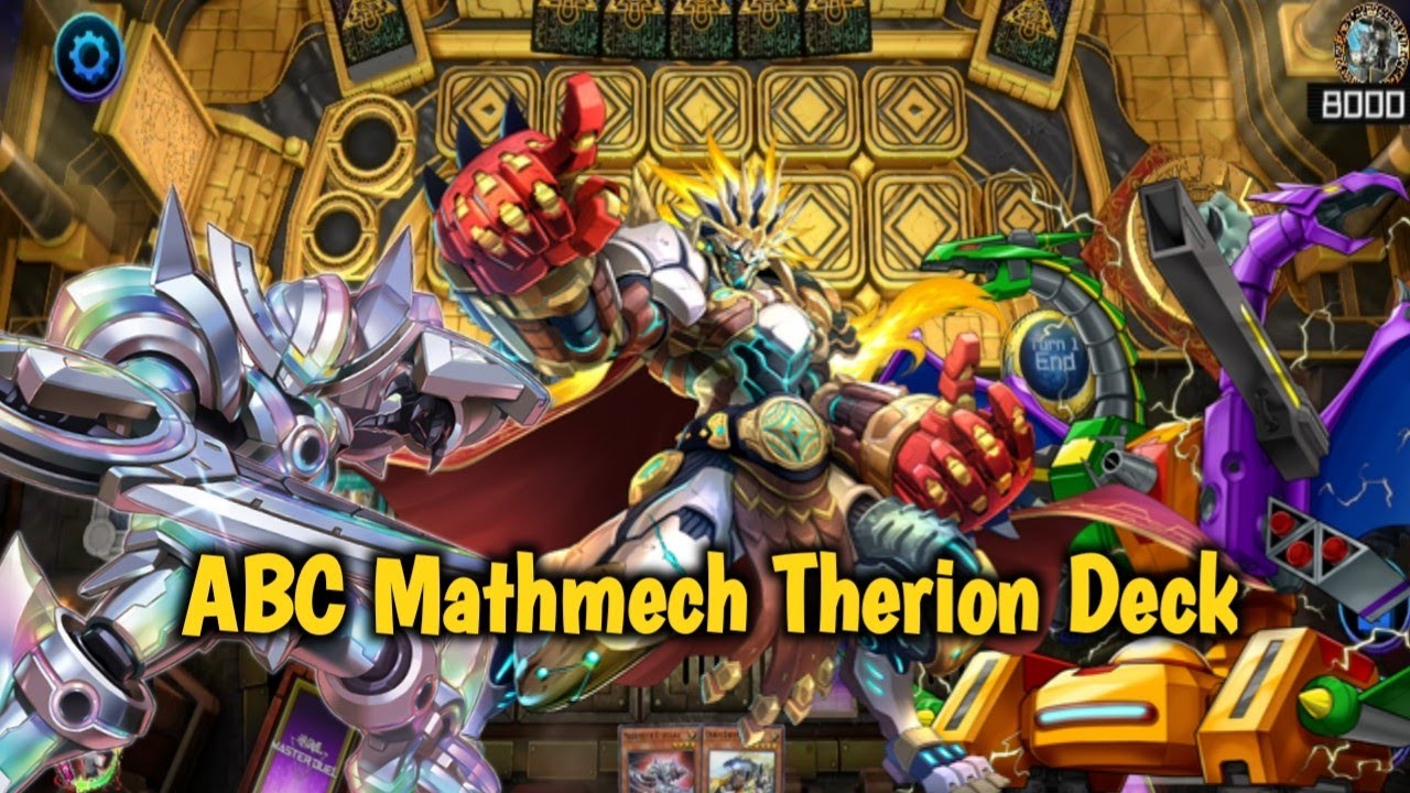 ABC Mathmech Therion Deck Yu-Gi-Oh! Master Duel - YouTube