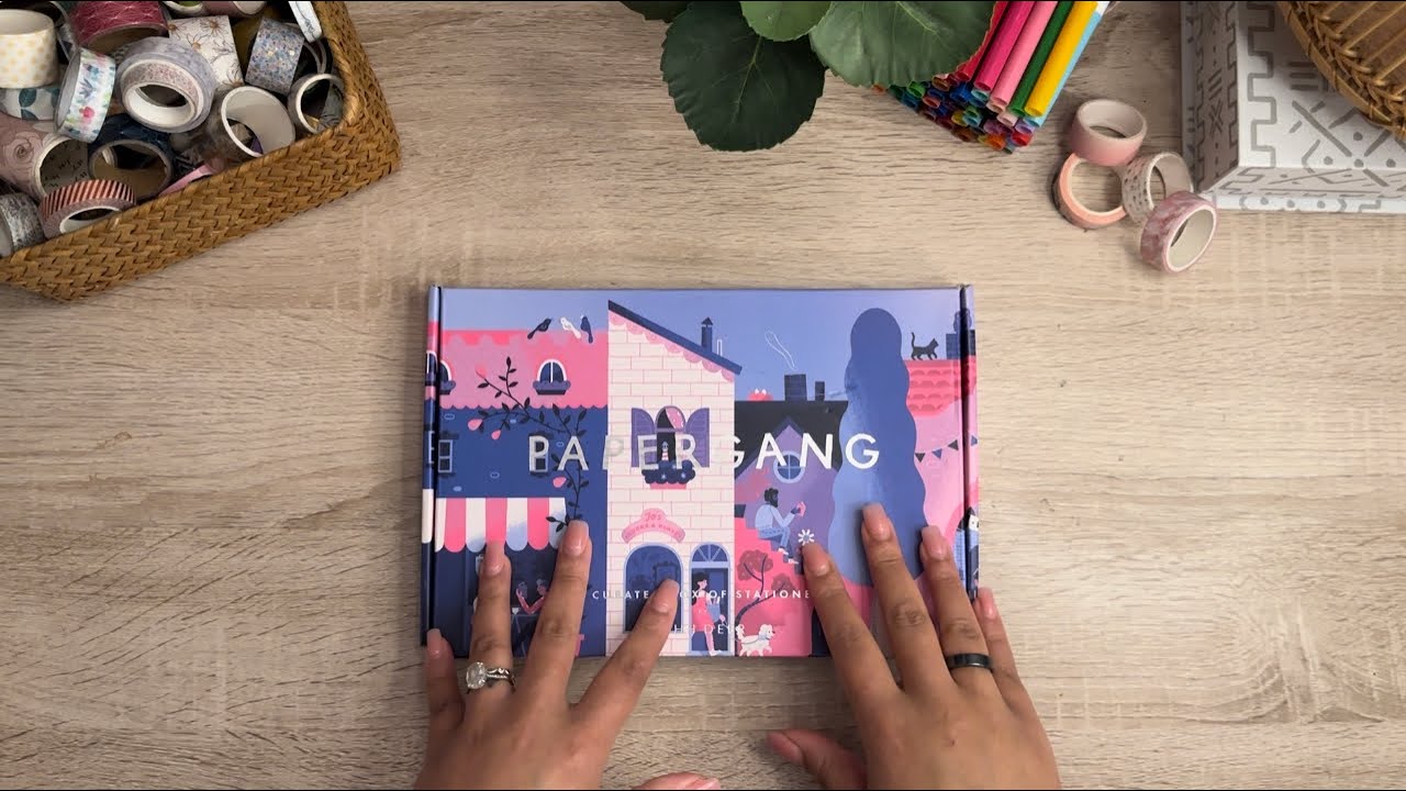 Papergang Stationary Subscription Box Unboxing - Mar ‘23 - YouTube