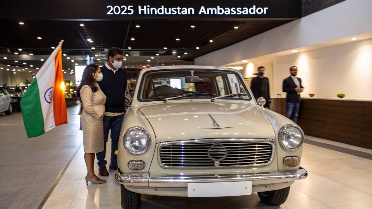 2025 Hindustan Ambassador 🇮🇳 Legendary Indian Car is Back! | Full Specs ...
