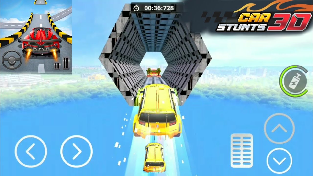 Car Stunts 3D Free_Extreme City GT Racing - Stage 36-40 Complete - iOS ...