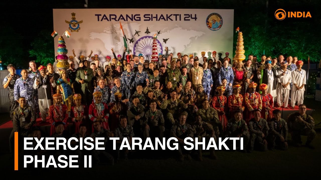Exercise Tarang Shakti Phase II | DD India - YouTube