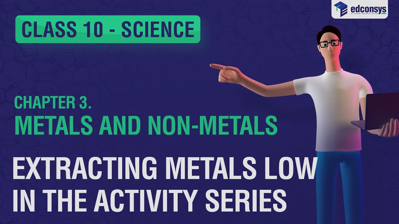Extraction of Metals: From Low to High Reactivity | 3D Explainer Video ...