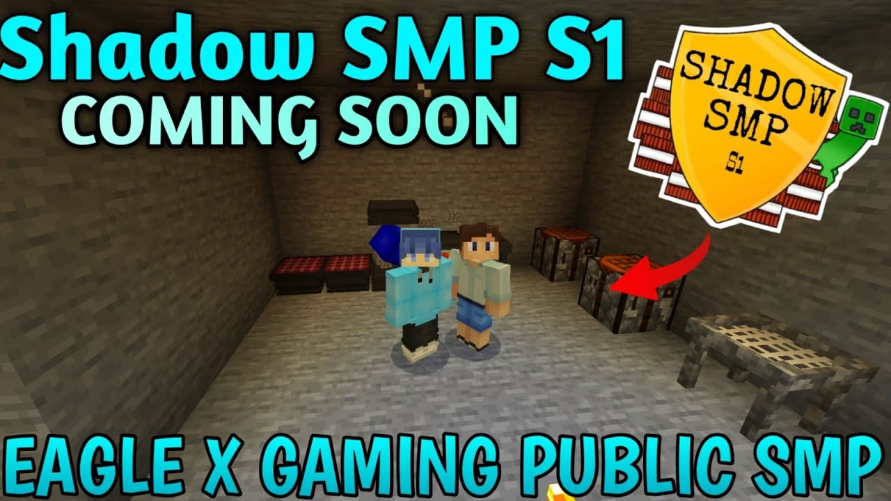 Shadow Smp Coming Soon | Public Smp | Minecraft | 24/7 Java+Pe Smp - YouTube