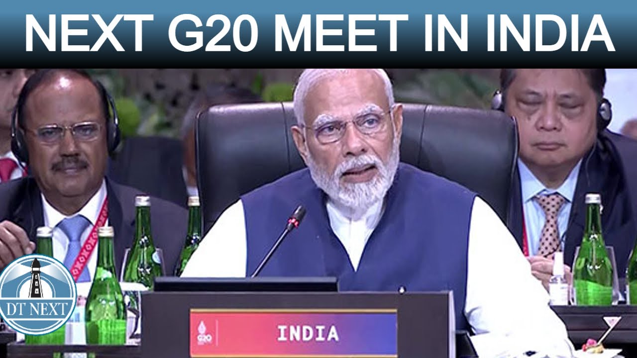 NEXT G20 MEET IN INDIA | DT NEXT - YouTube