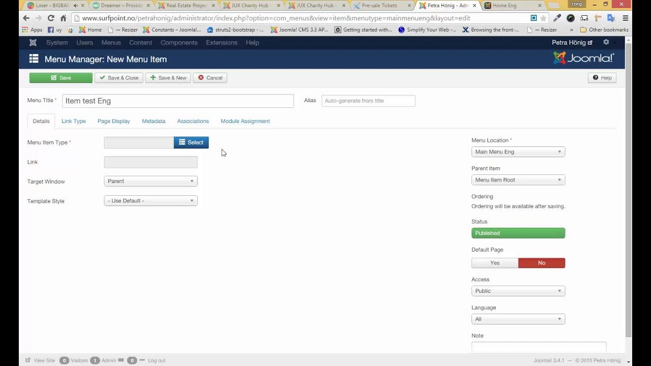 How To Use Multi Language Joomla 3 T3 Framework Youtube