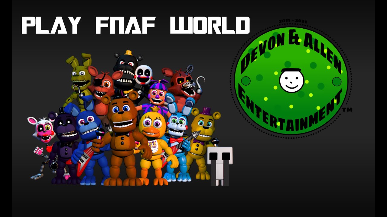 Devon and Allen Play: FNaF World (Part 3) - YouTube