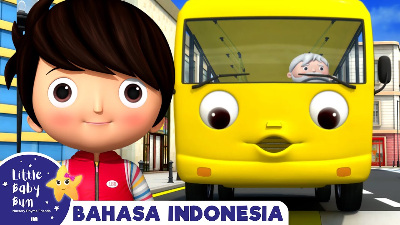 Roda-Roda Bus - Bus Kuning・Lagu Anak-Anak・20 Menit・Kids Cartoons・Little ...