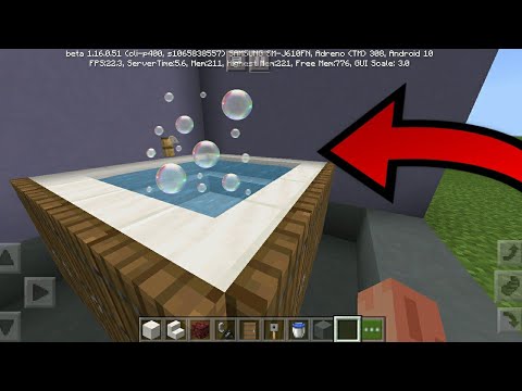 Comment construire un jacuzzi réaliste dans Minecraft ! - YouTube