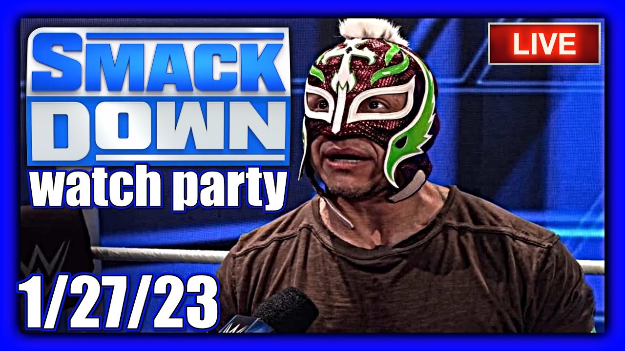 🔴LIVE Friday Night SmackDown #WWE Watch Party 1/27/23 | Royal Rumble is ...