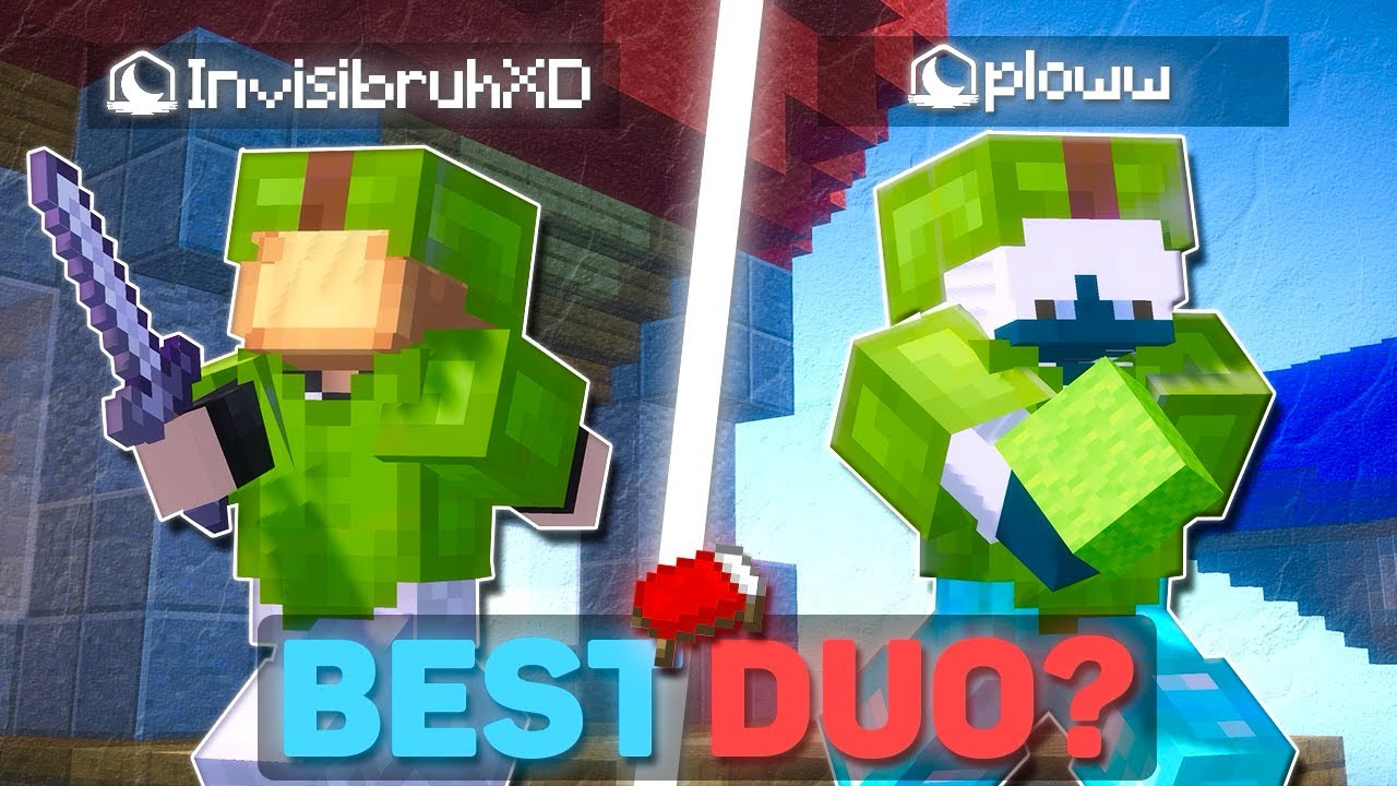THE BEST BEDWARS DUO!!! (@ploww215 x @toastiimc ) | Hypixel Bedwars ...