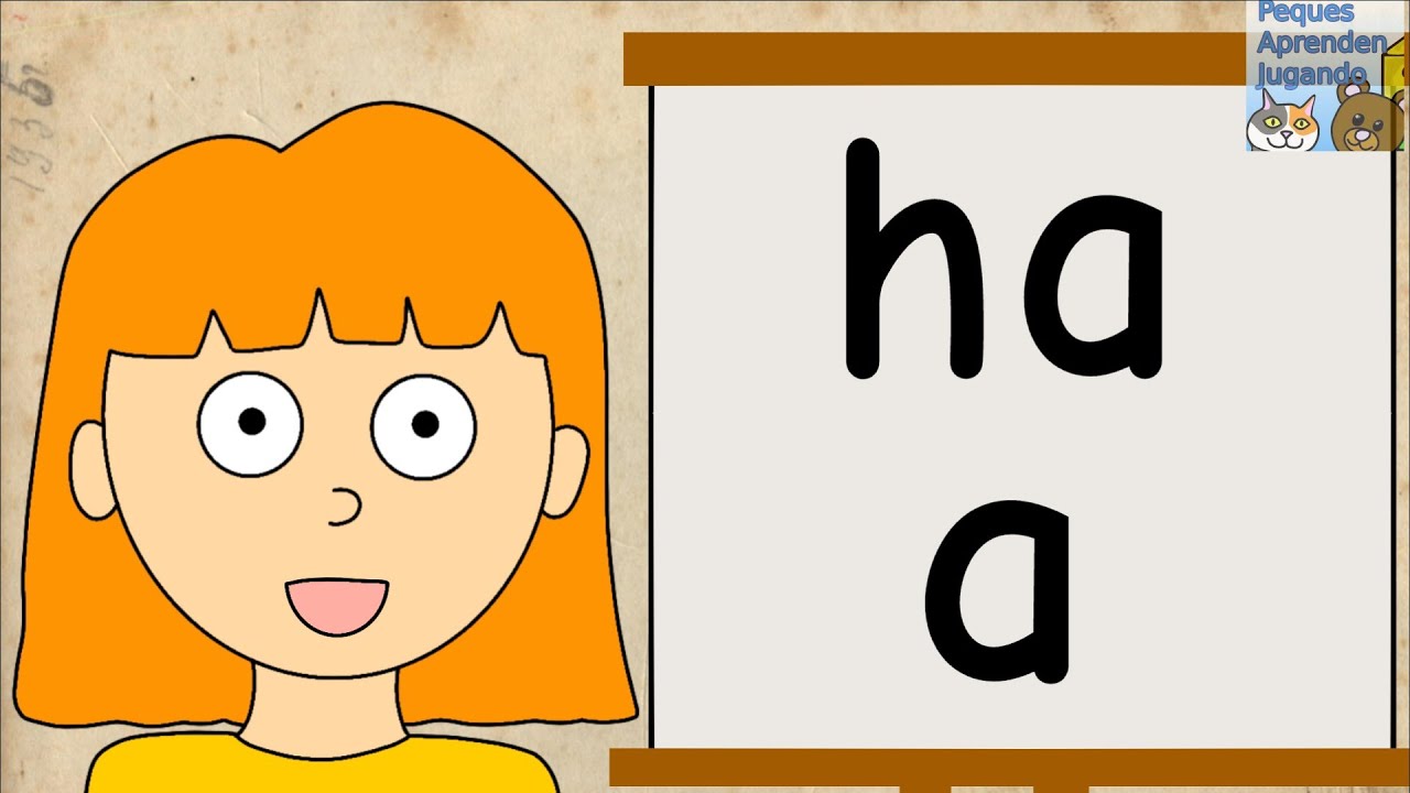 Diferencia entre ha y a para niños Ortografía Video de Peques Aprenden ...