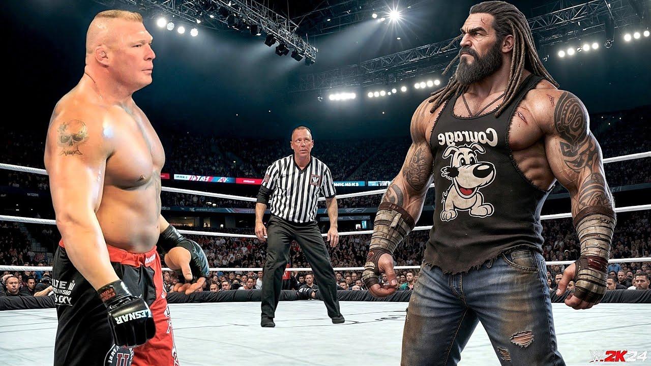 Full Match - Brock Lesnar vs Courage Jaw | Iron Man Match 2025 | WWE ...